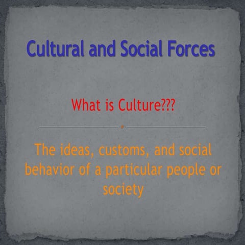 Socio cultural environment affecting buisness in india