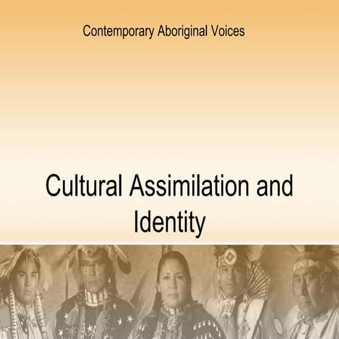 Cultural assimilation and identity | PPTX | Genealogy and Ancestry ...