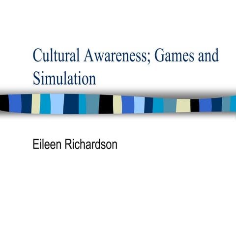 Cultural awareness games | PDF