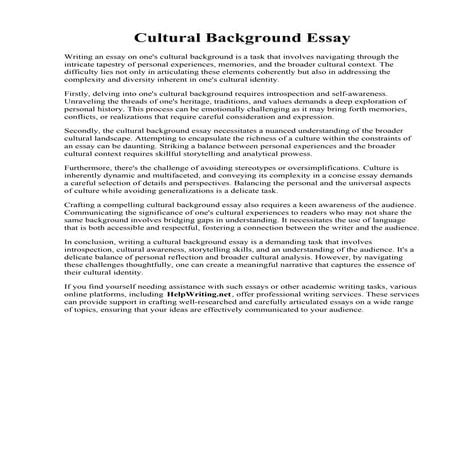 Cultural Background Essay.pdf