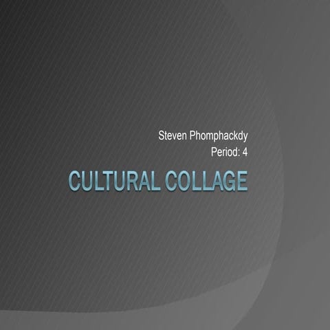 Cultural collage | PDF