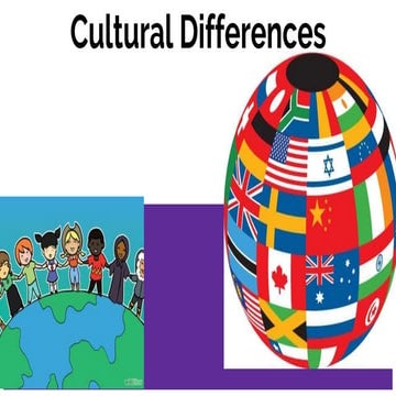 Cultural differences | PPTX