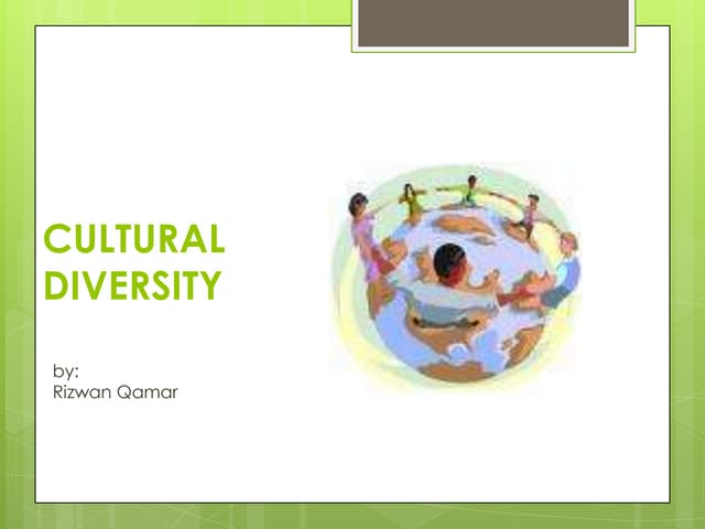 Cultural diversity | PPT