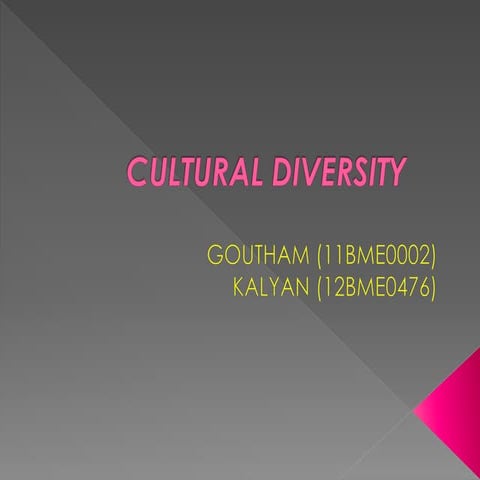 7 Elements Of Culture | PPT