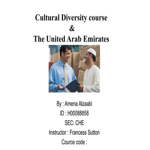 Cultural diversity course | PPT