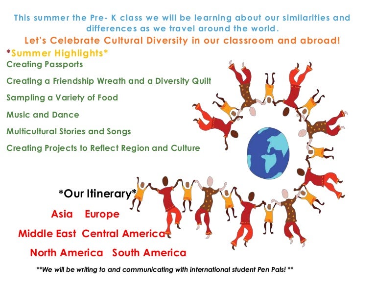 Cultural diversity flyer