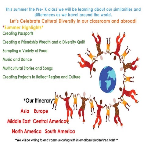 Cultural diversity flyer | DOCX