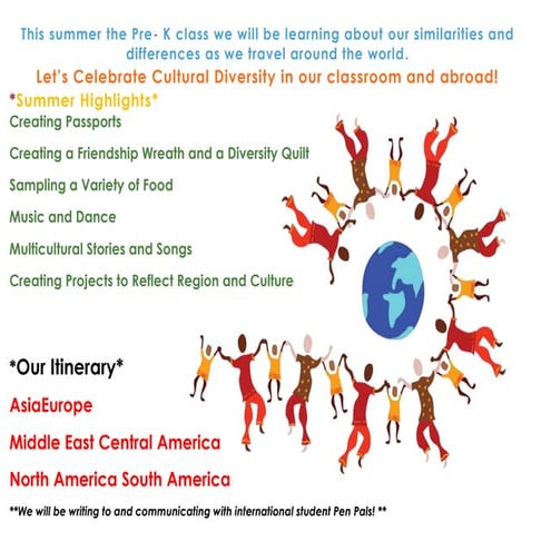 Cultural diversity flyer | PPT