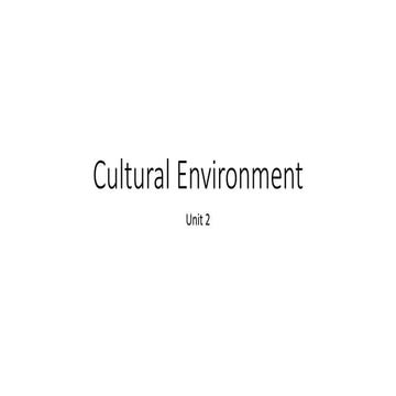 Cultural Environment Unit 2.pptx