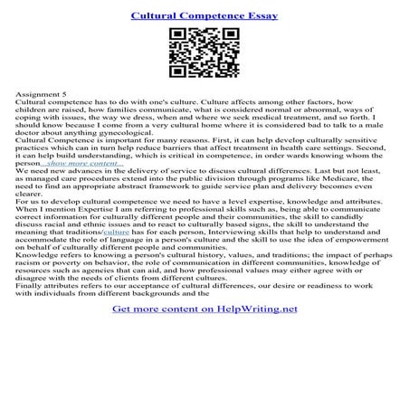 Cultural Essay Topics | PDF