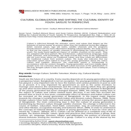 Cultural Globalization | PDF