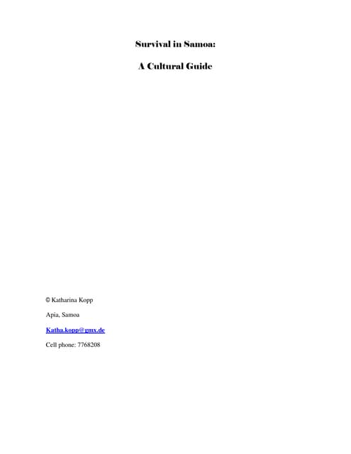 Folafolaga O Sua - Aganuu, Suataute, Faaloaloaga | PPT