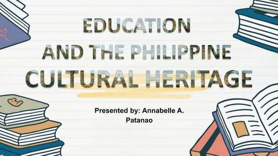 introduction the Philippines culture PPT | PPTX | Music | Entertainment