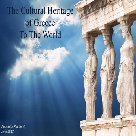 Cultural heritage of Greece | PPTX