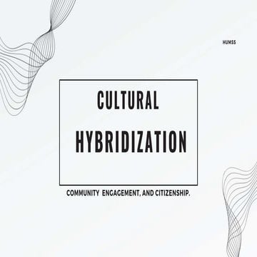 Cultural Hybridization.pptxwerstyguhijkdfgh | PPTX