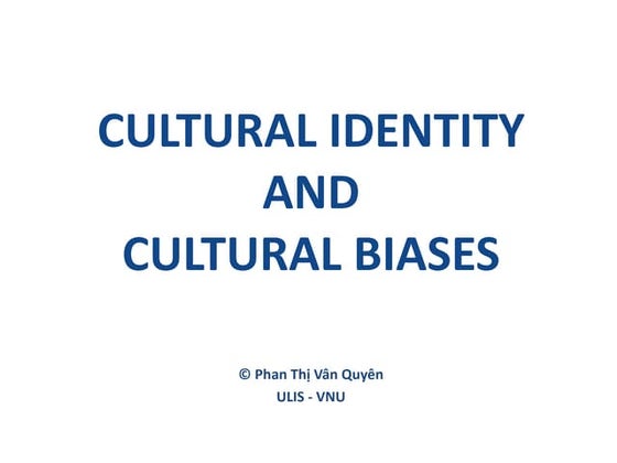 Lesson 1 human cultural variation, social differences, social | PPTX