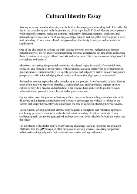 Cultural Identity Essays.pdf