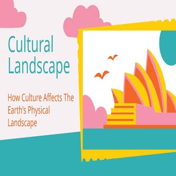 Cultural Landscape Lesson discussing the history of cuture.pptx