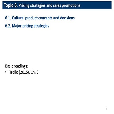 Cultural marketing - Topic6 part2.pdf onl | PDF