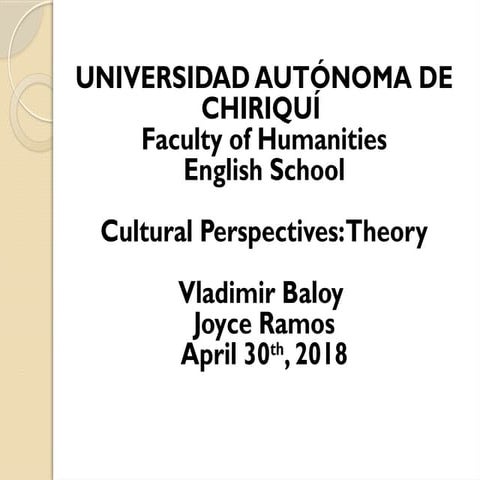 cultural perspective, theory overviewing.pptx