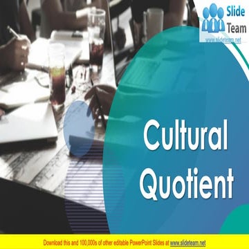 Cultural Quotient PowerPoint Presentation Slides | PDF | Technology & Computing