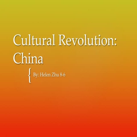 The Great Proletarian Revolution | PDF