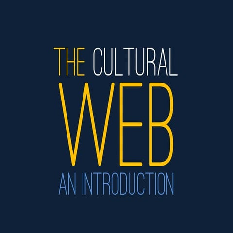Cultural web | PDF
