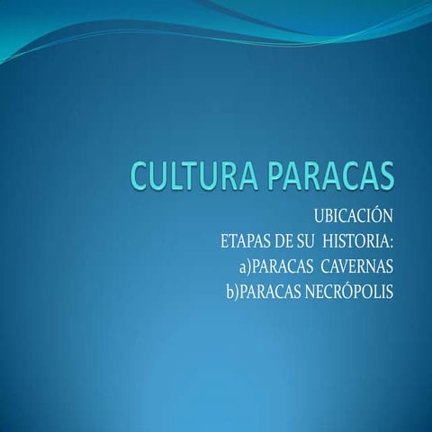 Cultura Paracas Cavernas Y Necropolis Rome Cultura Paracas | PPT