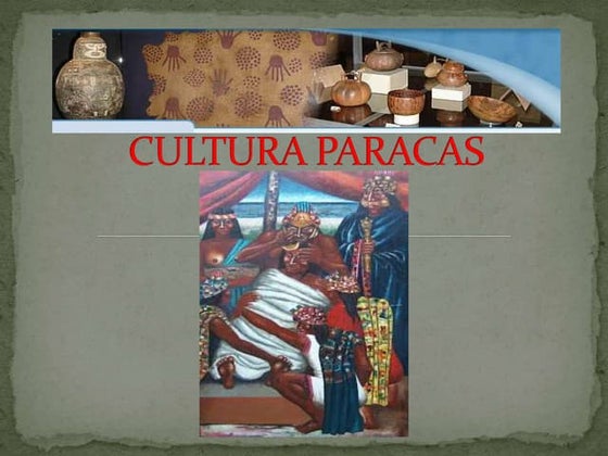 3 la cultura paracas triptico | PPT