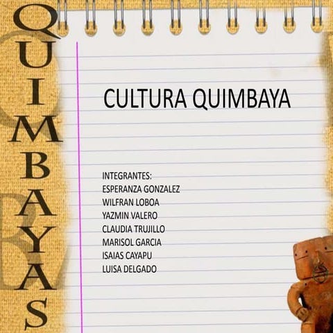 Cultura quimbaya | PPTX