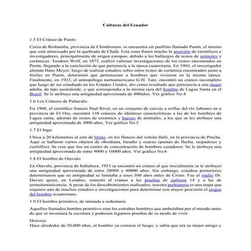 Valdivia machalilla y cerro narrio | PPTX