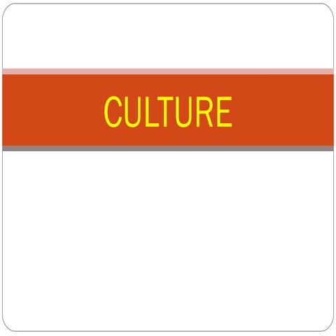 Culture | PPT