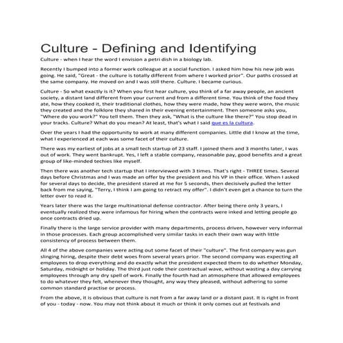 Cult Like Cultures | PPTX