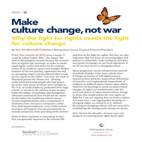 Successful Advocacy: A Values-Based Approach | PDF