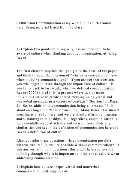 Part I.Q1. What is feedback How can verbal feedback affect cust.docx