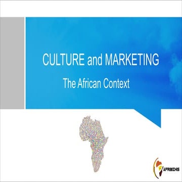 Culture and Marketing | PDF