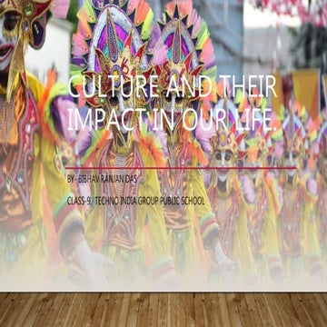 Top 10 Different Cultures Around the World | PPTX