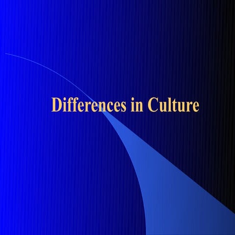 Culture ch 3 | PPT