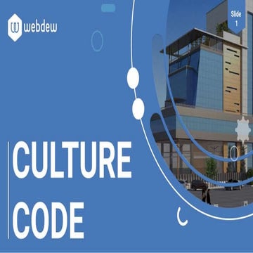 webdew Culture Code | PPTX | Business | Business and Finance
