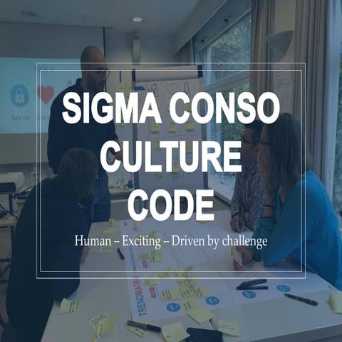 Sigma Conso Culture Code March 2021 | PPT