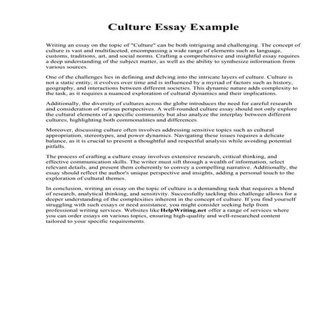 Culture Essay Example.pdf