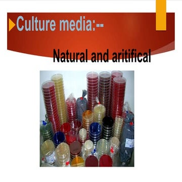 Culture Media | PPT