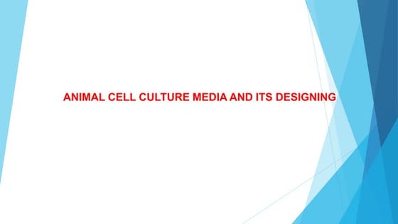 MEDIA FORMULATION | PPT