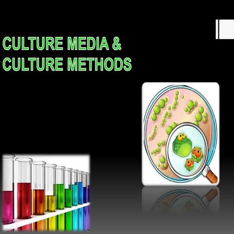 Media in microbiology