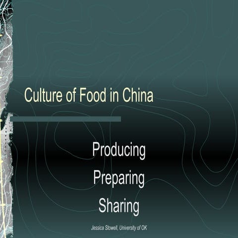 Culture Of Food In China | PPT