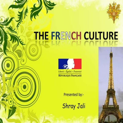Culture Of France | PPTX
