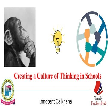 Culture of Thinking In Schools_NUT Endwell Model School.pptx