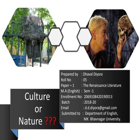 Culture or nature (Hamlet) ? | PPTX