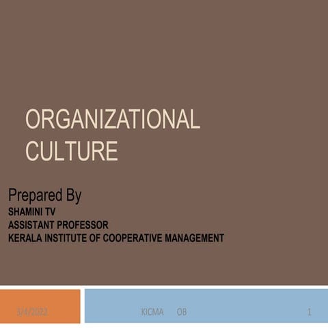 Culture ppt | PPT