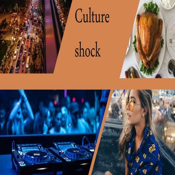 The culture shock | PPTX